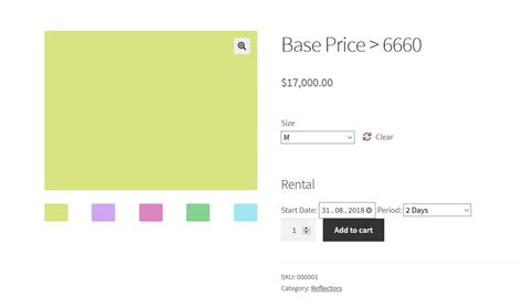php cart item price calculation based on different basic prices in