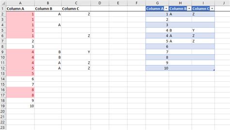 writing a conditional remove duplicates statement in excel