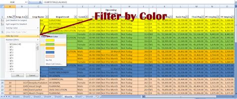 lesson 57 simple trick to count rows by color excelabcd