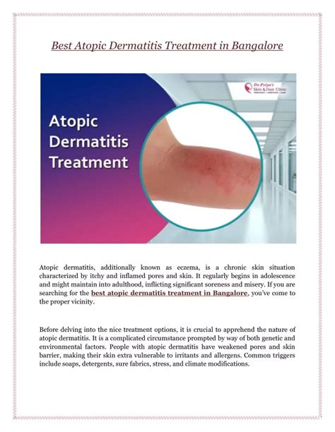 Ppt Best Atopic Dermatitis Treatment In Bangalore Powerpoint