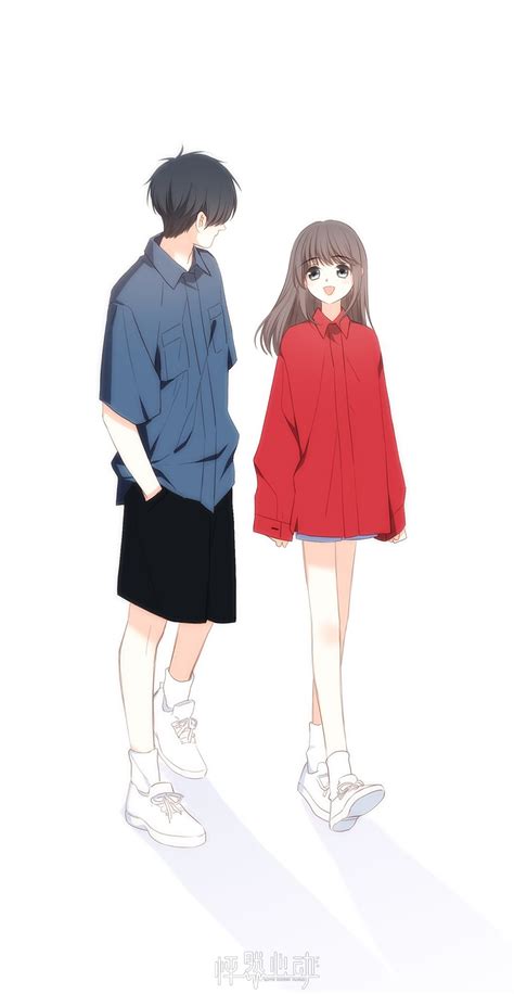 Cute Couple Romantis Gambar Anime Pasangan Couple Relationship Cute