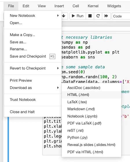 how to export current notebook in html on jupyter saturn cloud blog