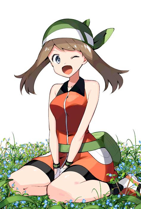 Safebooru 1girl Aliasing Bandana Bangs Bare Shoulders Between Legs