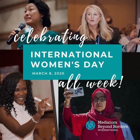 International Womens Day 2020 Decade Of Peace Blog Mediators