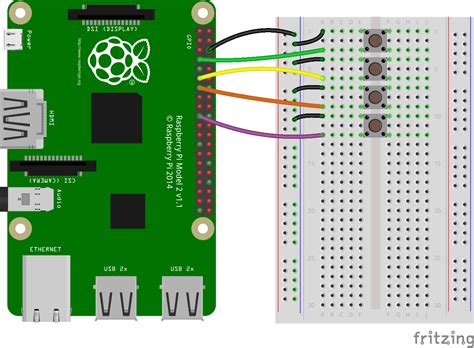 gpio music box connect your buttons raspberry pi projects