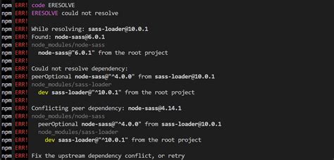 vue中安装node sass、sass loader报错问题解决方法 npm install sass loader csdn博客