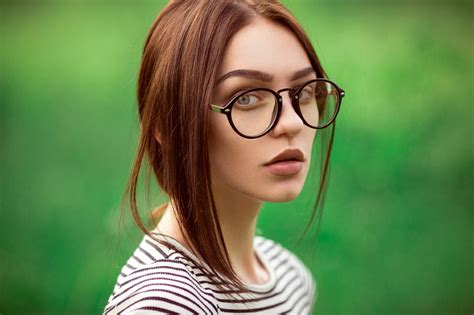 Wallpaper Portrait Face Women Outdoors Depth Of Field Women With