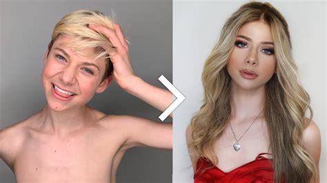 I Transformed Myself Into A Girl Youtube
