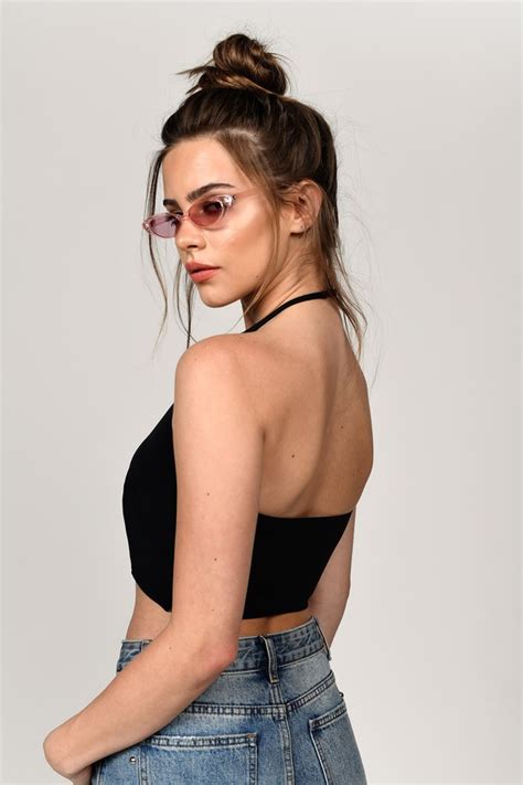 Cute White Top Halter Crop Top White Crop Top 18 Tobi Us