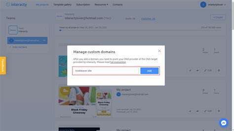 Custom Domain Cname Interacty Help Center