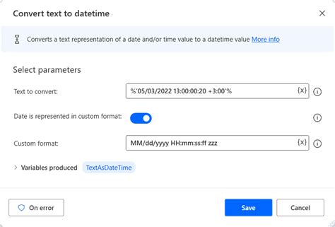 converter um valor de texto em datetime power automate microsoft learn
