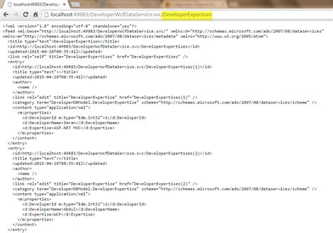 step by step approach to create a wcf data service wcf tutorial