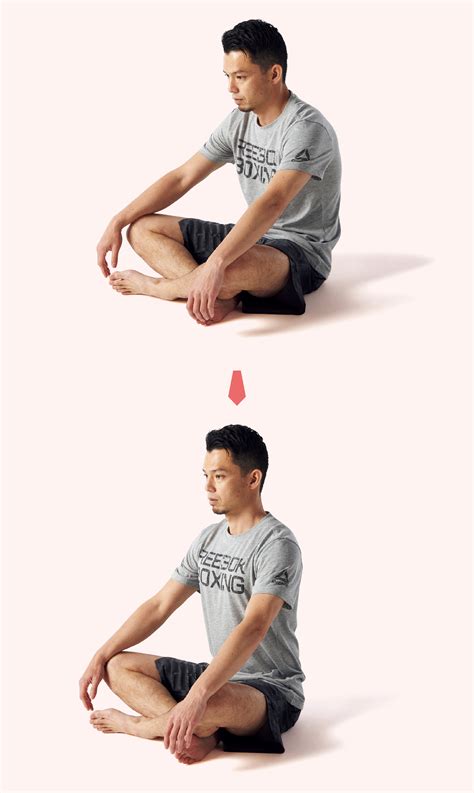 「座ると肘をつきたくなる」を解消！ 正しい座り姿勢をつくるエクササイズ（6）