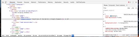 using the browser s developer tools to inspect the pages you visit