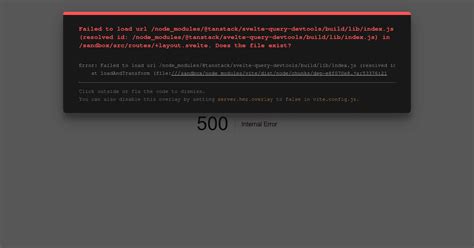 tanstack query example svelte basic codesandbox