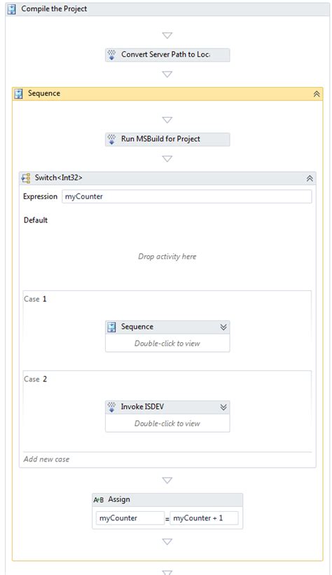 msbuild tfs 2010 perform different builds and command line task in