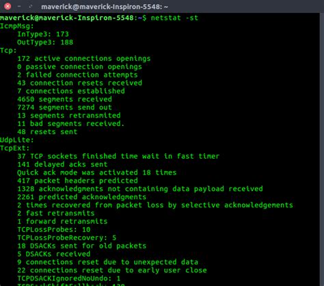 netstat command in linux geeksforgeeks