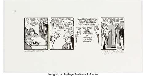 Lynn Johnston For Better Or For Worse Daily Comic Strip Original Art