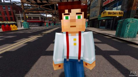 Jesse Minecraft Story Mode Male For Gta 4