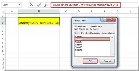 how to reference or link value in unopened closed excel workbook file
