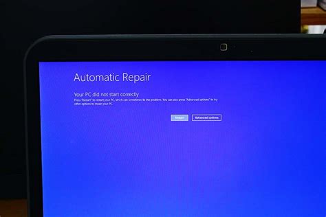 windows 10 automatic repair your pc did not start correctly only