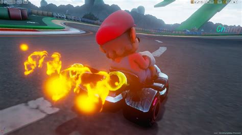 unreal engine 4 [4 9 2] mario kart drifting techdemo