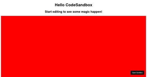 react lazy viewport example codesandbox