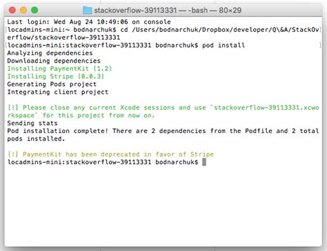 swift cannot find ‘ xcworkspace after pod install itecnote