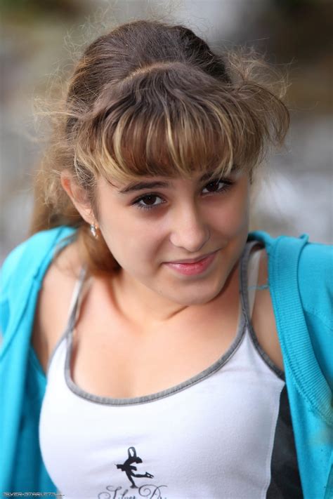 Yulia – Silver Starlets – Blue Shorts 1 – Silverblog