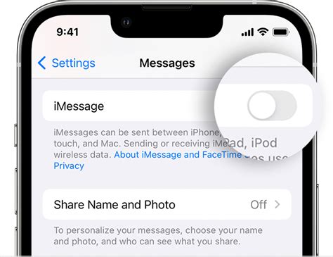 Deregister Imessage On Your Iphone Or Online Apple Support