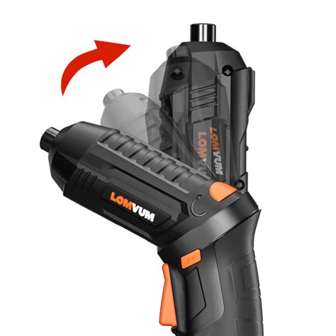 Lomvum Usb Charging Screwdriver Lithium Battery Screwdriver Hand Drill