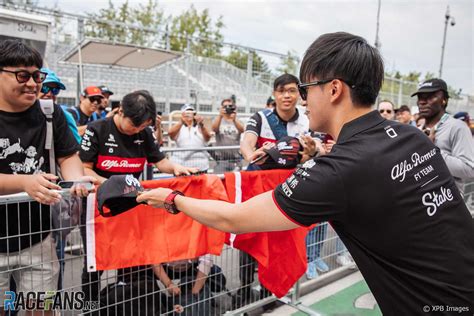 Zhou Guanyu Alfa Romeo Circuit Gilles Villeneuve 2023 · Racefans