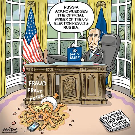 Vladimir Putin – Mackaycartoons