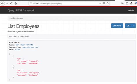 building a basic rest api using django rest framework