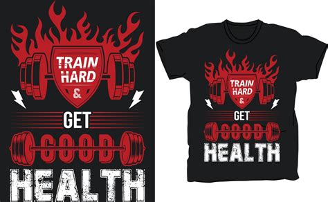 Exclusive Gym T Shirt Vector Design Template 11477984 Vector Art At