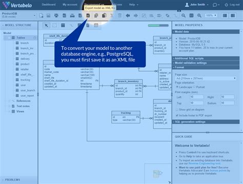 how to convert a data model between two database management systems