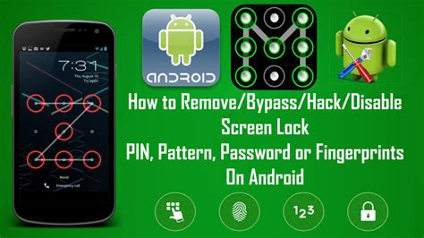 How To Unlock Bypass Screen Lock Pin Pattern Password Or Fingerprints