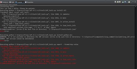 esp idf 5 1 install error iep 971 · issue 779 · espressif idf