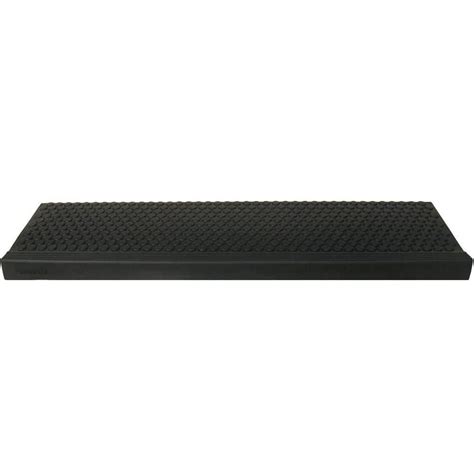 Rubber Cal Coin Grip Commercial 10 In X 48 In Rubber Step Mat 6 Pack