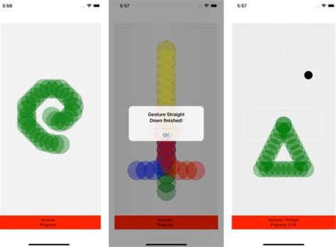 create and detect custom gestures on react native