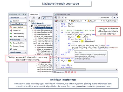 analice su código powerbuilder visual expert el mejor analizador de