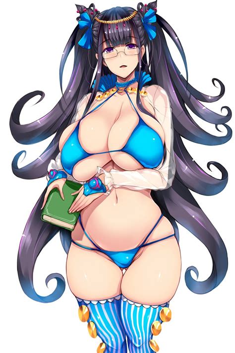 紫式部 Fate 「⎛ 灬ิωิ灬 水着式部さんと聞いて 強化ありがてえ Fgo 」 塚沢 コミ1 D36a 4 9スレミオアップのイラスト