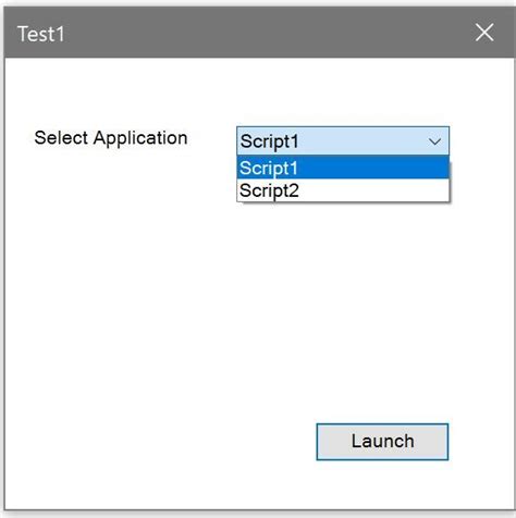 powershell gui programming combo boxes microsoft tech