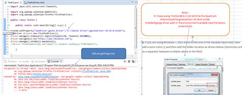 unable to launch firefox driver using selenium