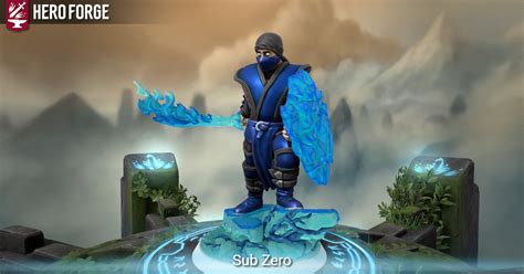 sub zero made with hero forge