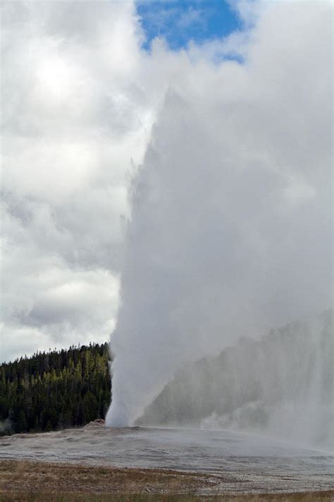 Old Faithful Photograph By June Goggins Fine Art America