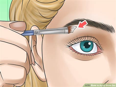 How To Apply Brow Gel With Pictures Wikihow