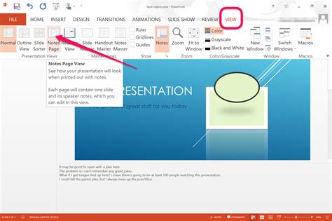 how do i add speaker notes to a powerpoint presentation