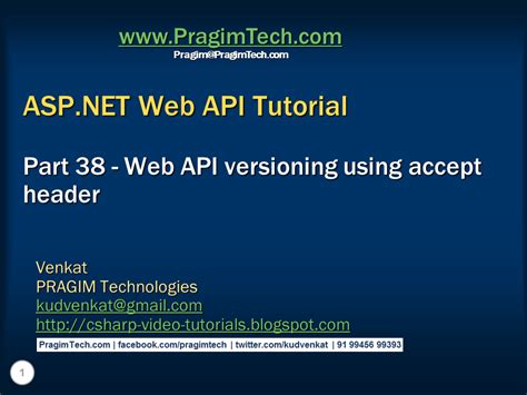 sql server and c video tutorial web api versioning