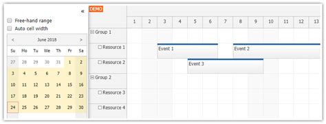 angular scheduler date navigation daypilot code